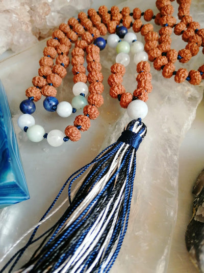 Rudraksha Soothing Energy Mala Beads – Holly Holistic